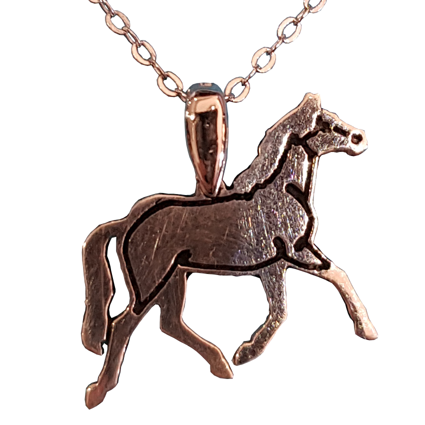 UMOYA STERLING SILVER TROTTING HORSE NECKLACE – Riders Saddlery