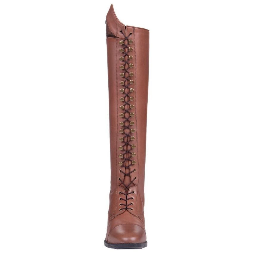 QHP HAILEY LONG BOOT BROWN – Riders Saddlery