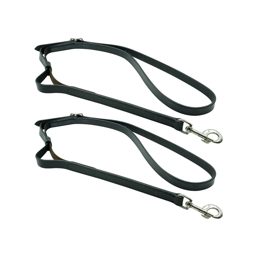LEATHER SIDE REINS – Riders Saddlery